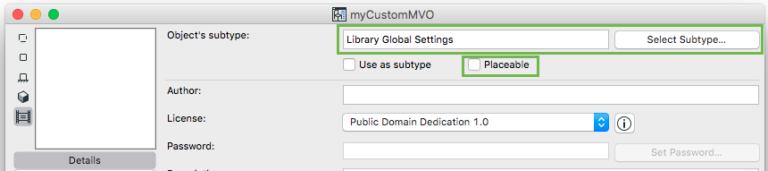 Custom-made Model View Options object | GRAPHISOFT GDL Center